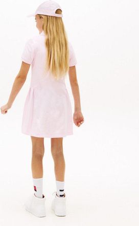 Tommy Hilfiger Polokleid PLEATED POLO DRESS SHORT SLEEVE Kinder bis 16 Jahre, regular fit