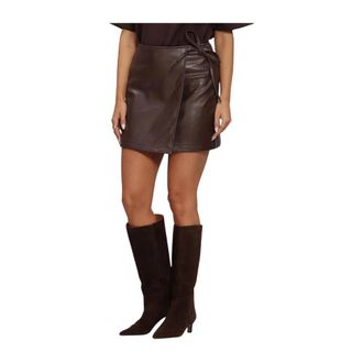 Object Objolive Kurzer Wickelrock - - Skirts - Damen - Braun - S