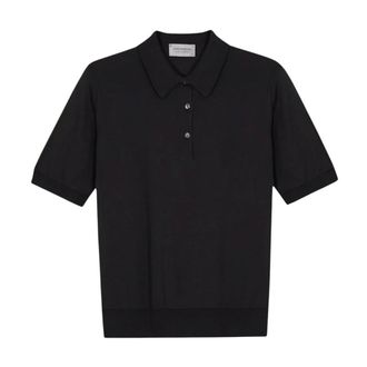 John Smedley Damen, Oberteile, Blau, SGr&ouml;&szlig;e