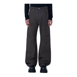 Rick Owens Geth Cargo Pants - - Trousers - Herren - Grau - W30