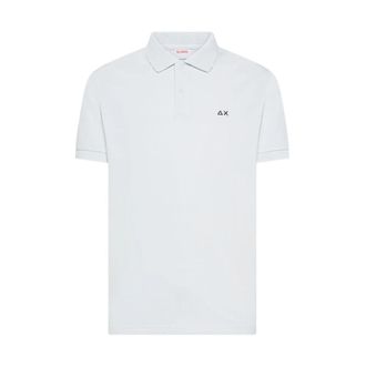 Sun 68 Polo Print Under Collar S/S - - Tops - Herren - Wei&szlig; - M