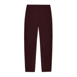 Emporio Armani Weite Faltenhose - - Trousers - Herren - Rot - 2XL
