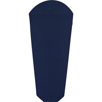 Sea To Summit Schlafsack Premium Cotton Travel Liner - Mummy with Hood & Box foot Navy Blue