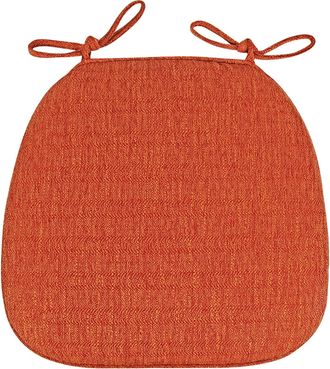 Generic Stuhlkissen 43x41x3cm Sitzkissen mit B&auml;ndern, Rutschfestes Stuhlauflage Kissen f&uuml;r Esszimmerst&uuml;hle Waschbares Sitzauflage Esszimmer K&uuml;che Outdoor Indo