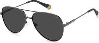 Polaroid unisex, Accessoires, Gris, Taille: 60 MM 6187/S Lunettes de soleil