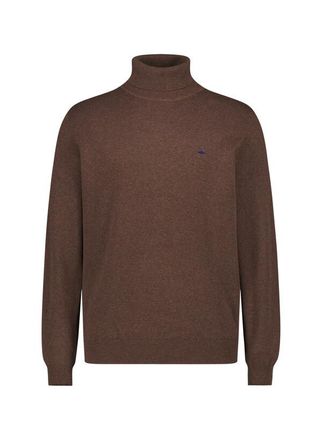 Fynch-Hatton Fynch-Hatton Herren Pullover braun Baumwolle unifarben