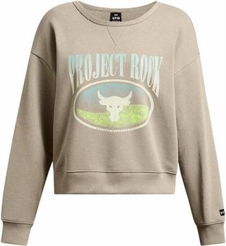 Under Armour Project Rock Terry W - Sweatshirt - Damen