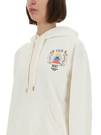 Casablanca Casaway Mountain Sweatshirt - Ivory