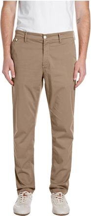 Replay Homme, Pantalons, Beige, Taille: W34 Benni Regular-Fit Chino
