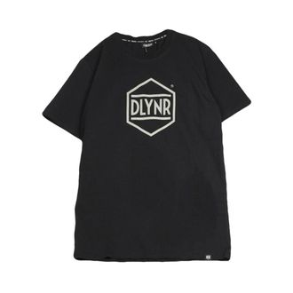 Dolly Noire Glow In The Dark Hexagon T-Shirt - - Tops - Herren - Schwarzk - XL