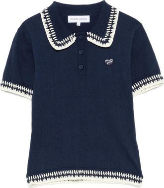 Maison Labiche Femme, Tops, Bleu, Taille: 36 FR Sweater