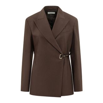 Sportmax Femme, Vestes, Brun, Taille: 34 FR SPXCinta Jacket