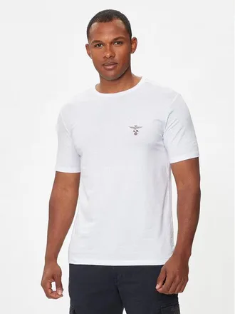 Aeronautica Aeronautica Militare T-Shirt AM1UTI001 Wei&szlig; Regular Fit