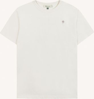 Faguo T-shirt imprim&eacute; flower art &eacute;cru - MASSOURY