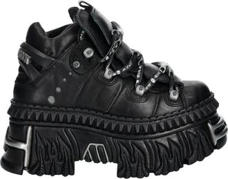 New Rock Femme, Chaussures, Noir, Taille: 41 EU Chaussure Wall