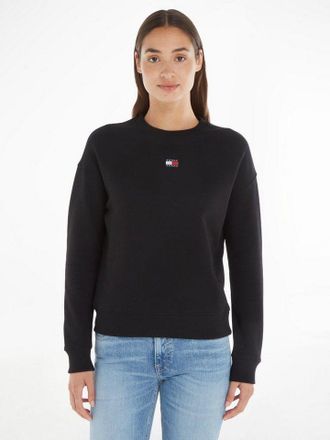 Tommy Jeans Sweatshirt Sweatshirt TJW BXY BADGE mit Dropshoulder-Design und Frontlogo