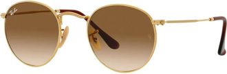 Ray-Ban Lunettes de Soleil R&eacute;tro en M&eacute;tal - unisex - Accessoires - Jaune - Taille: 47 MM