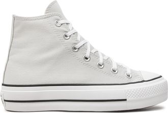 Converse Sneakers aus Stoff Converse Chuck Taylor All Star Lift Platform Hi A08287C Grau