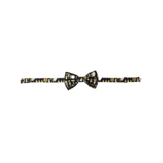 Dolce & Gabbana Verstellbare Schwarze Seiden Cocktail Fliege - - Accessories - Herren - Mehrfarbig - ONE SIZE