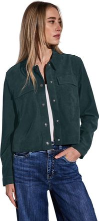 Street One Damen A212601 Kurze Twill-Jacke, Hunter Green, 44