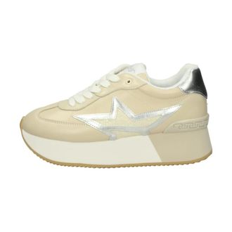 Liu Jo Niedrige Ledersneakers - - Shoes - Damen - Beige - 37 EU