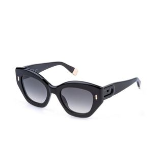 Furla Femme, Accessoires, Noir, Taille: 52 MM Sfu985 0700 Lunettes de soleil
