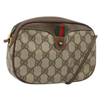 Gucci Sac &agrave; bandouli&egrave;re Vintage Pre-owned - Femme - Pre-owned - Beige - Taille: ONE Size