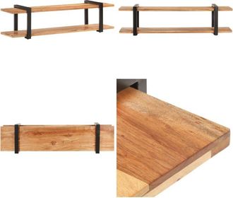 vidaXL Vidaxl - TV-Schrank 160x40x40 cm Akazie Massivholz - tv Schrank - Holzm&ouml;bel - Wohnzimmerm&ouml;bel - Lowboard - Akasieholzk&uuml;che - Home & Living