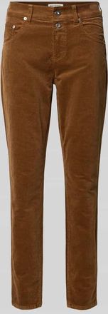 Marc O'Polo Boyfriend Fit Feincordhose aus Baumwoll-Mix