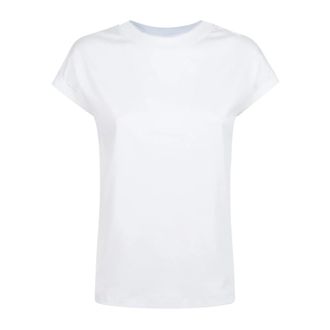 Eleventy T-Shirt Girocollo - - Tops - Damen - Wei&szlig; - S