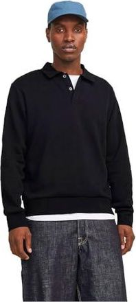 Jack & Jones Jjebradley Polo Styd Aw24 Ln, Noir, M