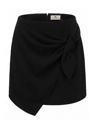 Elisabetta Franchi Jupe Midi - Noir