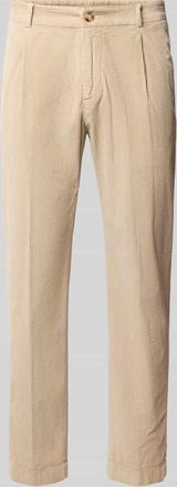 Joop Bundfaltenhose mit Cordstruktur