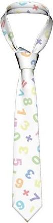 Generic Cravate Symboles Math&eacute;matiques Color&eacute;s &Eacute;troit Cravates &Eacute;l&eacute;gant Cravate Pour Hommes Pour Affaires F&ecirc;te &Eacute;v&eacute;nements
