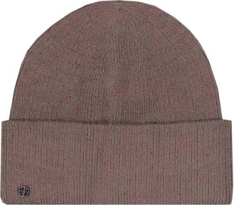 Loevenich Beanie | Mit Glitzerelementen | OneSize | Damen | Warme, stylische M&uuml;tze f&uuml;r den Winter Taupe
