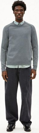 Armedangels Strickpullover VAANJO GMT DYE Pullover aus Bio-Baumwolle Regular Fit