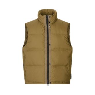 Stone Island Homme, Vestes, Vert, Taille: XL Gilet Seamless Tunnel Nylon Down-TC