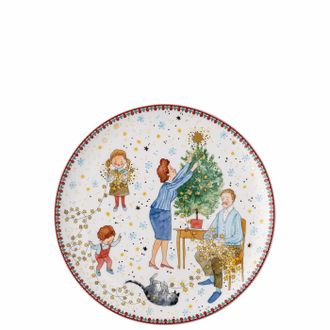 Hutschenreuther Sammelkollektion 2024 Weihnachtsleuchten Teller flach 22cm