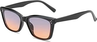 Generic Lunettes De Soleil Carrées For Hommes Et Femmes, Idéales For Les Déplacements Quotidiens, Vacances La Plage(Blue)