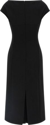 Ermanno Scervino Crossover Midi Dress - Black