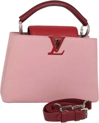 Louis Vuitton unisex, Pre-owned, Rose, Taille: ONE Size Pre-owned Cuir sacs-main