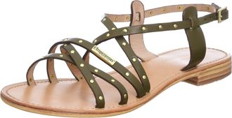 Les Tropeziennes Damen Henoux Sandale, kaki, 38 EU