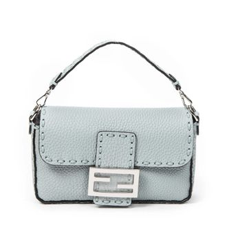 Fendi Crossbody Bags - Mini Baguette Crossbody - Gr. unisize - in Blau - f&uuml;r Damen