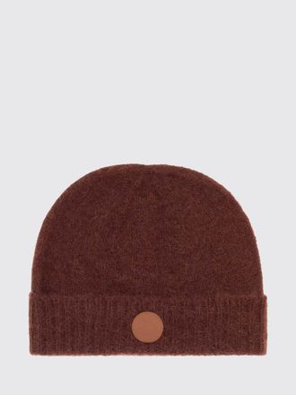 Vivienne Westwood Bonnet en laine dalpaga avec logo appliqu&eacute; et revers