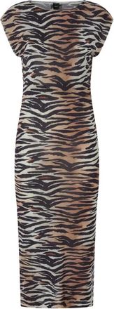 Pinko Pinko, Femme, Robes, Multicolore, Taille: 36 FR Midi Sheath Dress