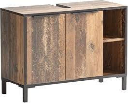 Schildmeyer Waschbeckenunterschrank Jaap 157801, Old Style Dark, 79,8 x 33 x 49,3 cm