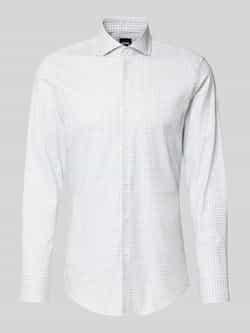 HUGO BOSS Slim Fit Businesshemd aus Baumwoll-Mix Modell H-HANK-SP