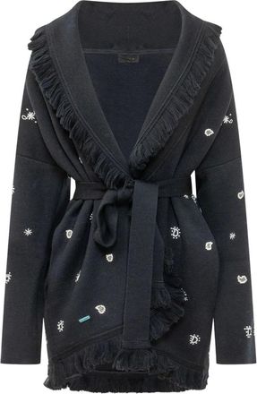 Alanui Damen, Strickwaren, Blau, SGr&ouml;&szlig;e