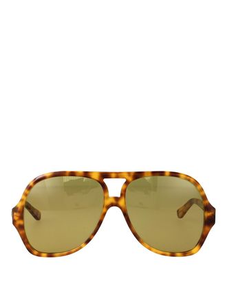 Chlo&eacute; Lunettes De Soleil - Marron