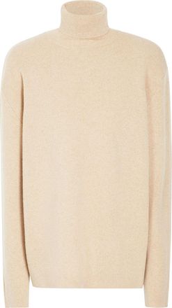 8 by YOOX CACHEMERE-WOOL BLEND RELAXED FIT ROLL-NECK